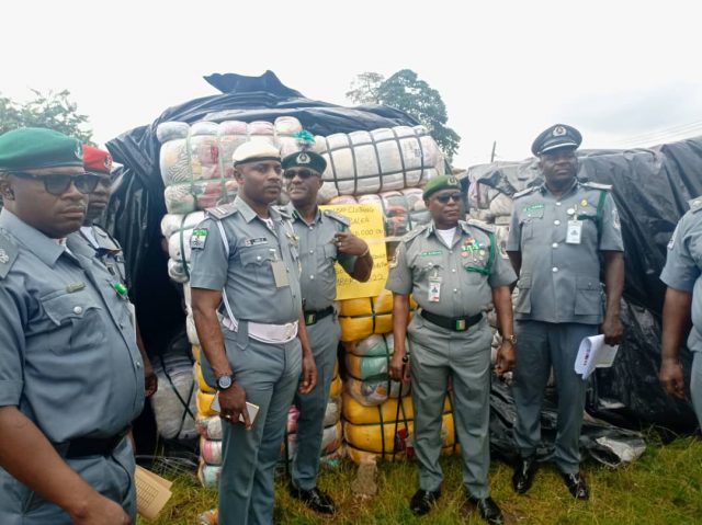 CUSTOMS FOU ZONE ‘A’ IMPOUNDS CONTRABAND WORTH OVER #622MILLION IN SEPTEMBER ONLY – Globalrays ...